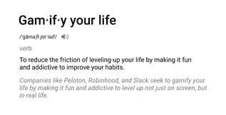 Gamify Your Life